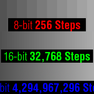 Comparing bit depth and format for Colour Grading - taukeke