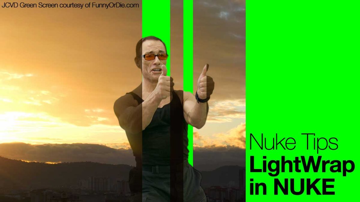 Nuke Tips - LightWrap in Nuke - taukeke
