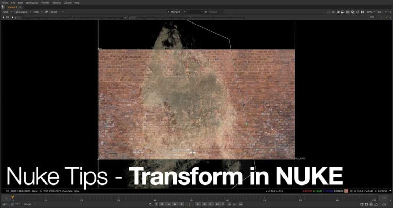 Nuke Tips - Transform in Nuke - taukeke